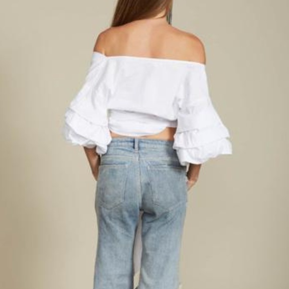 Lioness | Tops | Off Shoulder Wrap Top Bnwt | Poshmark